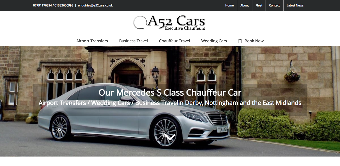 Booking - A52 Executive Cars